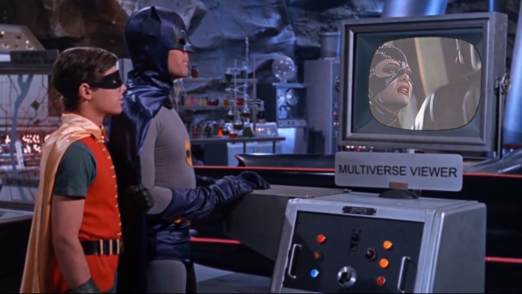 Batman and Robin's Multiverse Viewer Teams Background - Funny Meeting ...